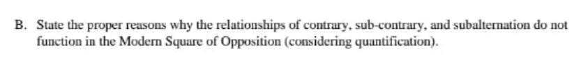 Solved B. State the proper reasons why the relationships of | Chegg.com