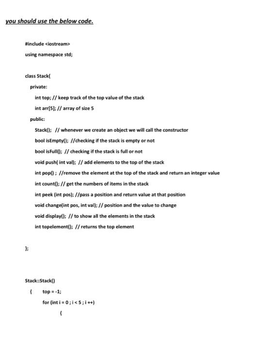 Solved 1 Given A Stack Of Integers Sort It In Ascending 1435