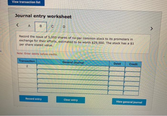 Solved Exercise 11-4 Recording stock issuances LO P1 Prepare | Chegg.com
