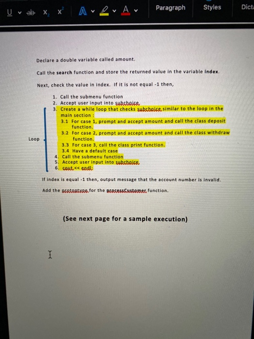 Solved Define the class bankAccount to implement the basic | Chegg.com