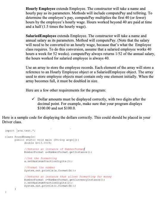 Solved please answer this code in JAVA. read carefully all | Chegg.com