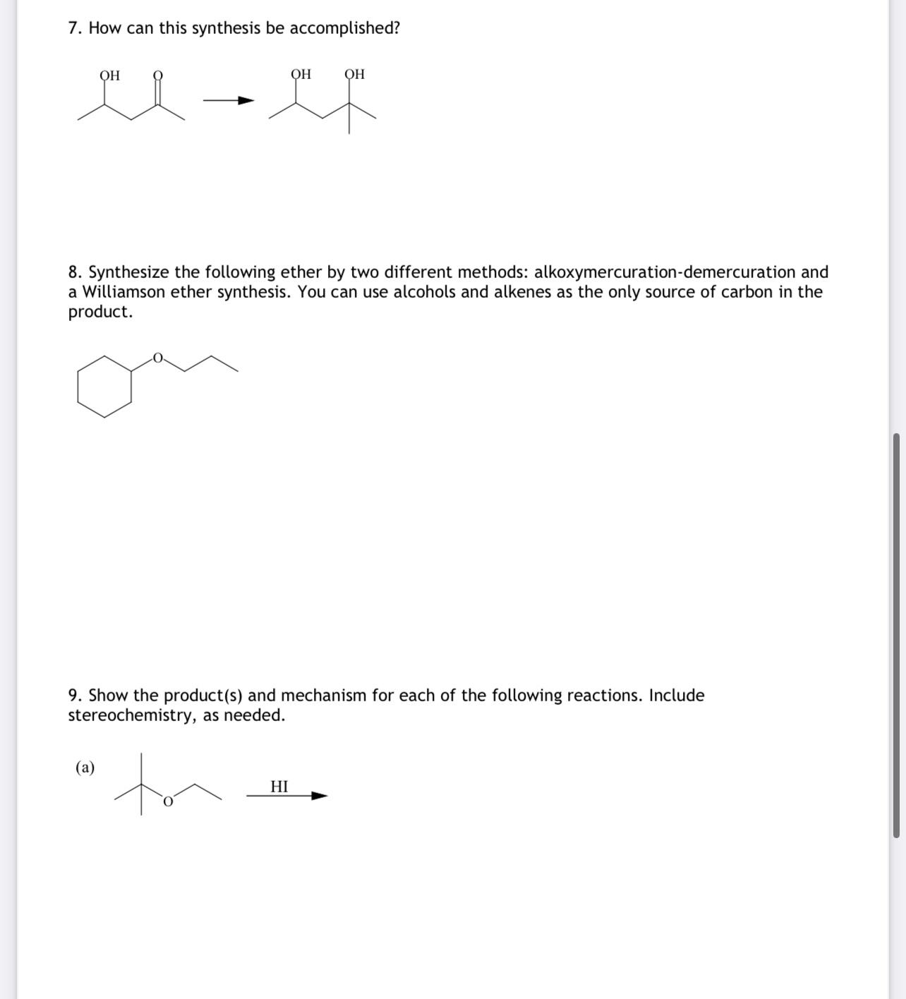 Solved How can this synthesis be accomplished?Synthesize the | Chegg.com