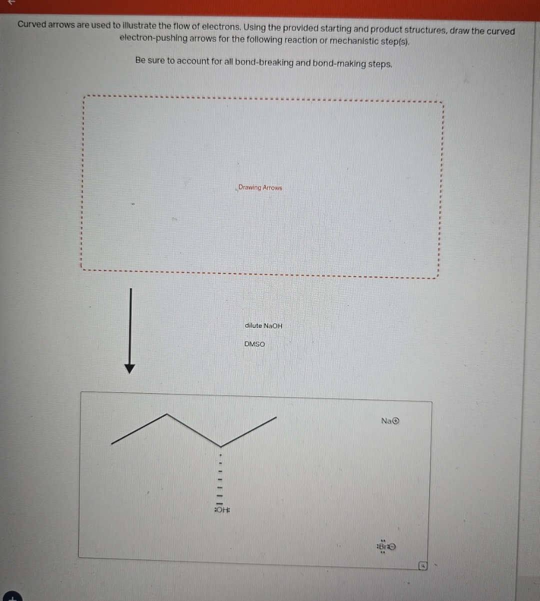 Solved Curved arrows are used to illustrate the flow of | Chegg.com