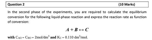 Solved Question 2 (10 Marks) In the second phase of the | Chegg.com