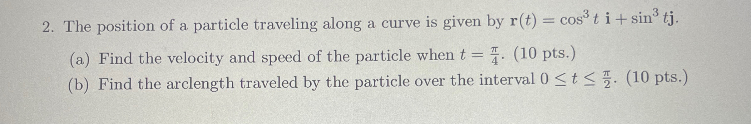 Solved The position of a particle traveling along a curve is | Chegg.com