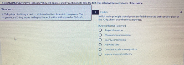 Solved Note that the University's Honesty Policy still | Chegg.com
