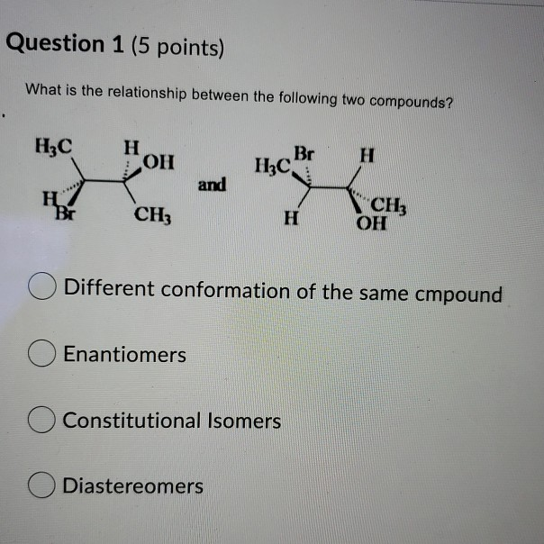 Solved Question 1 (5 points) What is the relationship | Chegg.com