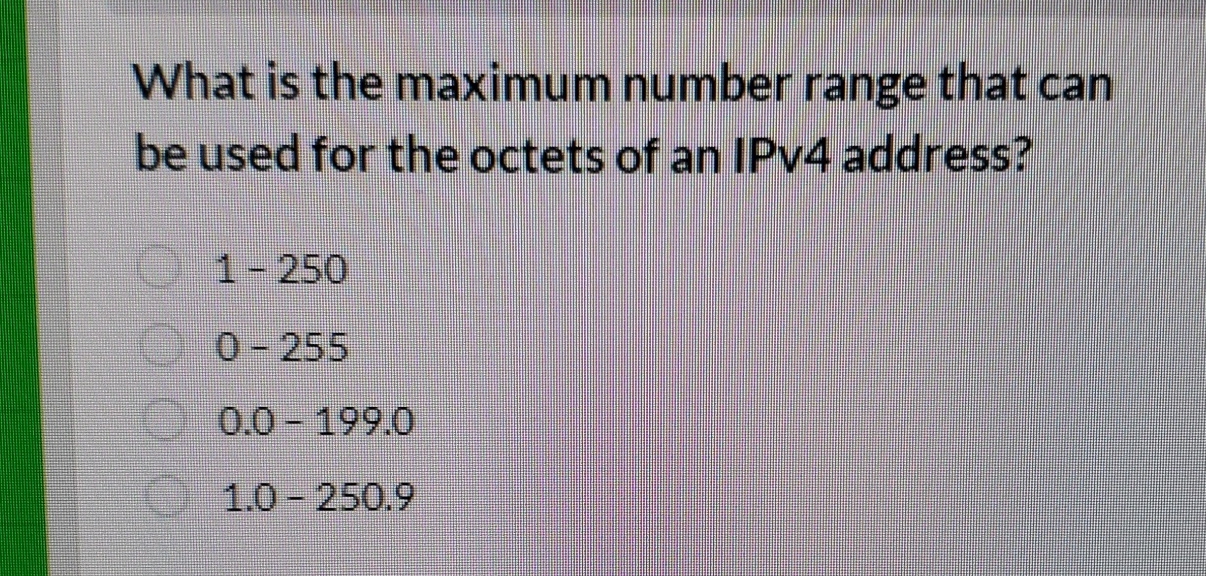 Solved What is the maximum number range that can be used for | Chegg.com
