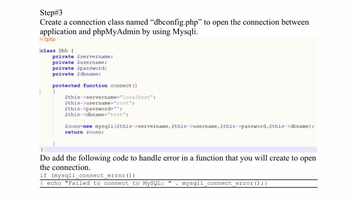 Solved Step\#2 - Create a database with name demos. - Inside | Chegg.com
