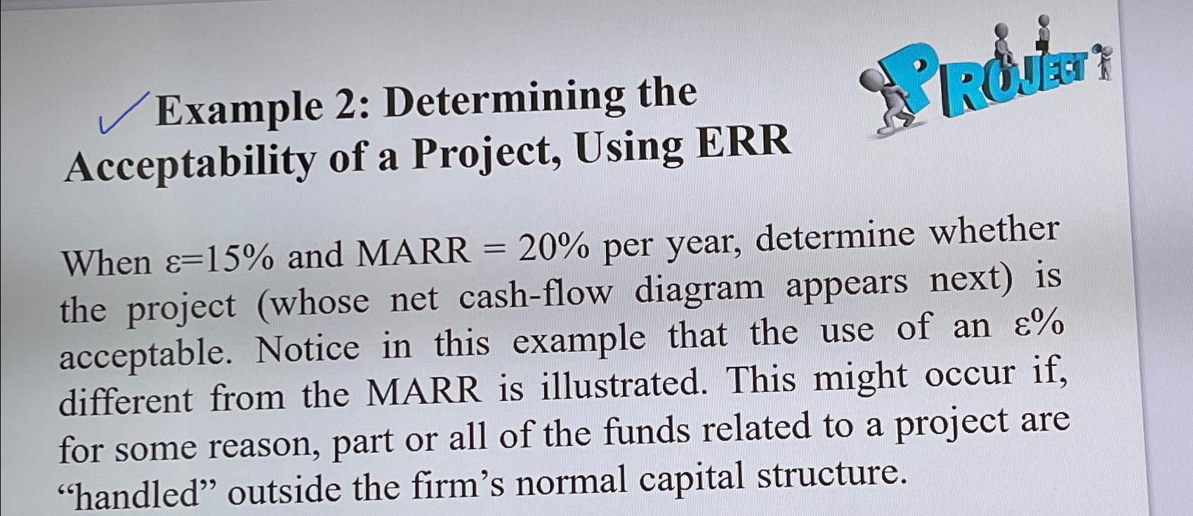 Solved Example 2: Determining the Acceptability of a | Chegg.com