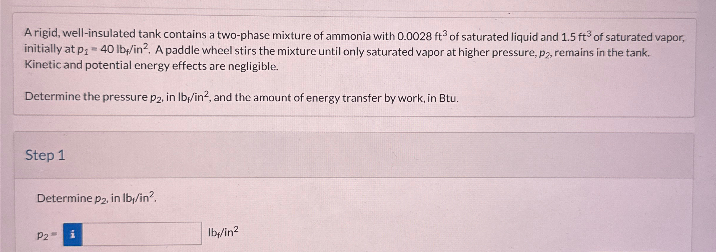 Solved A rigid, well-insulated tank contains a two-phase | Chegg.com