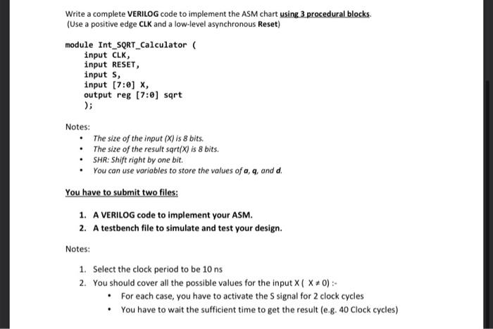 Solved Given the following ASM chart which implements an | Chegg.com Solved Given the following ASM chart which implements an | Chegg.com