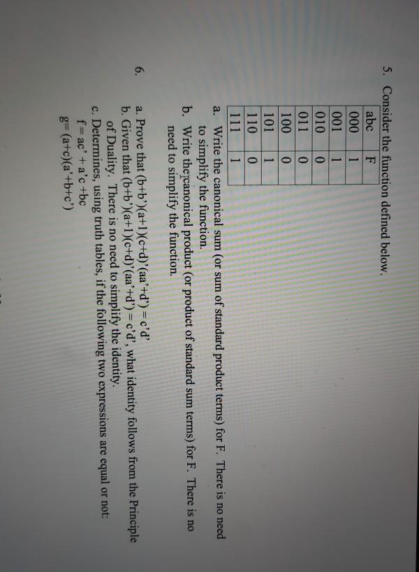 Solved 1. How many literals are in each of the following | Chegg.com