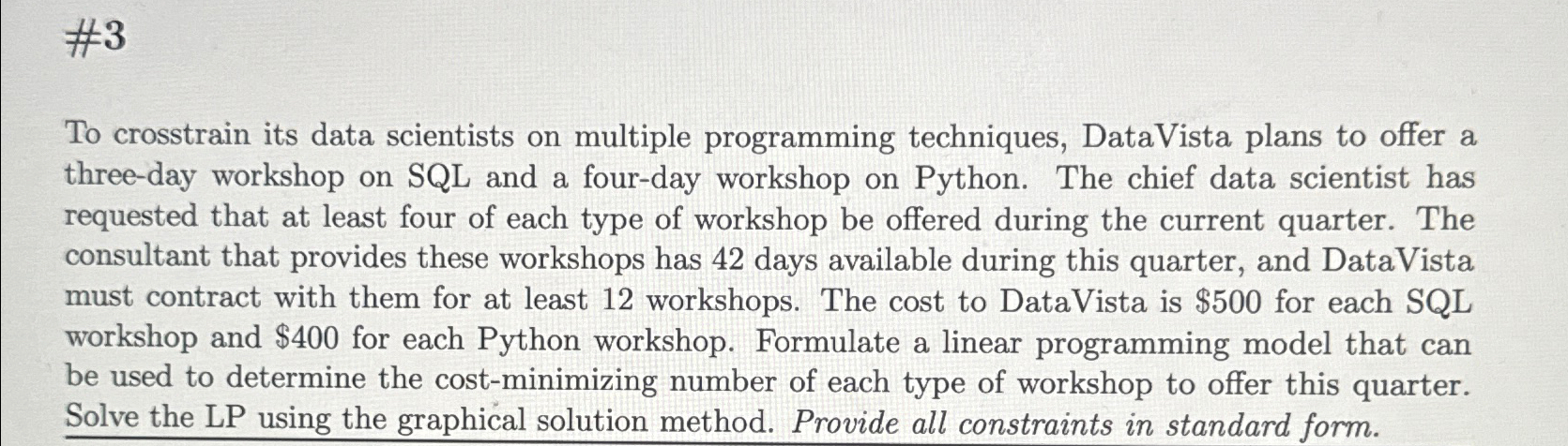 Solved Please help out witj a graph of the constraints too | Chegg.com