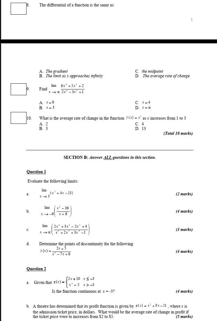 Solved The Differential Of A Function Is The Same As A The 8588