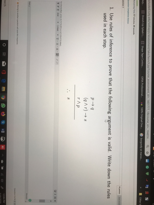 Solved bhosted.cuny.edu/webapps/assessment/take/launch | Chegg.com