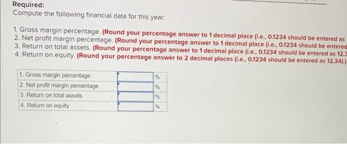 Solved Exercise 14-5 (Algo) Financial Ratios for Assessing | Chegg.com