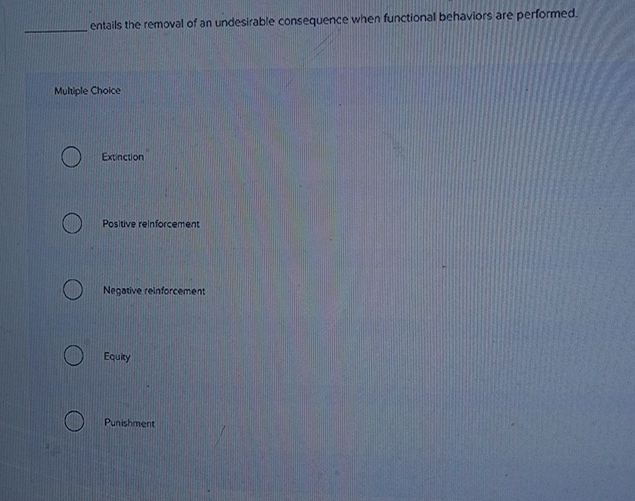 Solved ﻿entails the removal of an undesirable consequence | Chegg.com