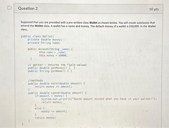Solved Supposed that you are provided with a pre-written | Chegg.com
