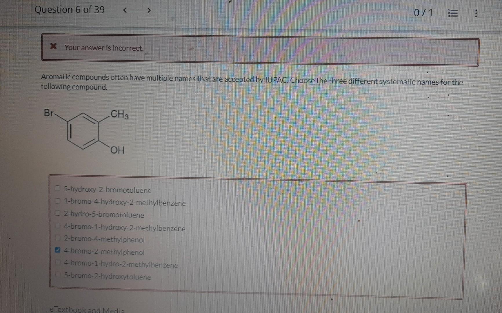 Solved From the list below, select the acceptable systematic | Chegg.com