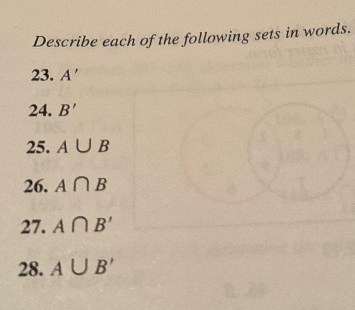 Solved Use this scenario for the following description of | Chegg.com