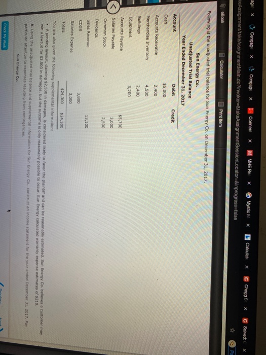 Solved EX CengaceX Cengage X Connect X M MHE Rex Mystic | Chegg.com