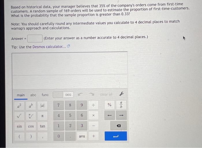 Solved Based on historical data, your manager believes that | Chegg.com
