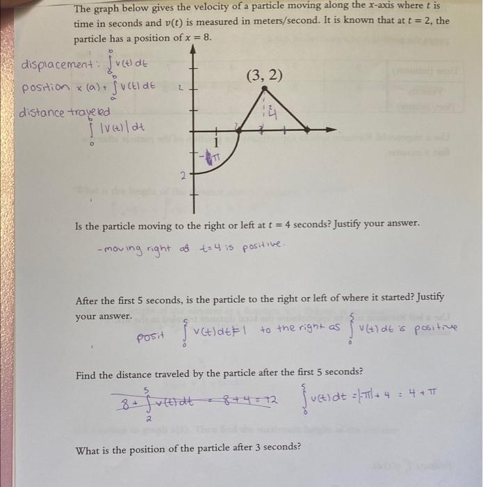 Solved please check my work and explain each part | Chegg.com