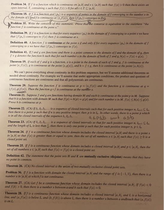 Solved Problem 37. If (xn) is a convergent sequence of | Chegg.com