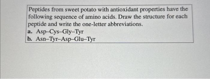 Solved Draw the structure for each of the following | Chegg.com