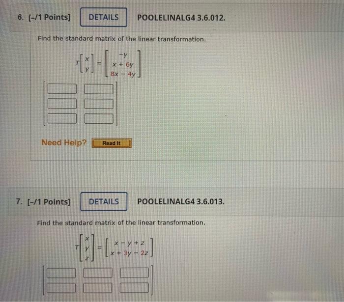 Solved Let TA: R2 R2 be the matrix transformation | Chegg.com