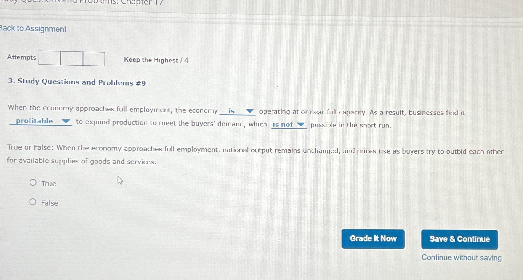 Solved Back to AssignmentAttemptsKeep the Highest / 43. | Chegg.com