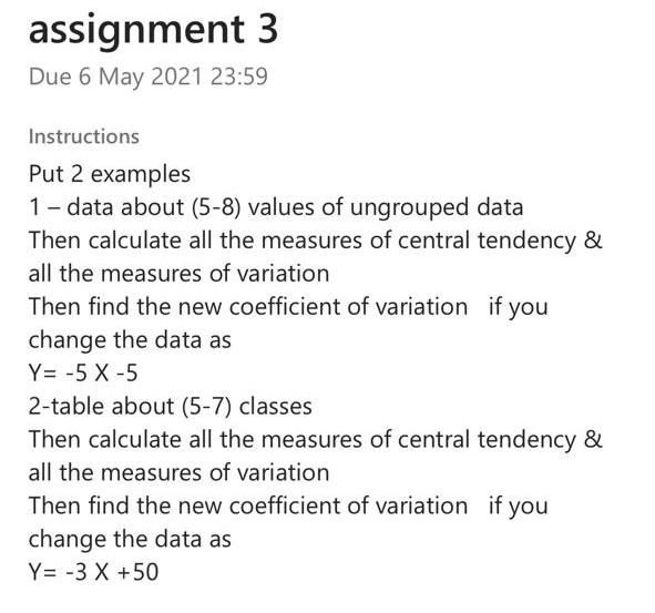 Solved assignment 3 Due 6 May 2021 23:59 Instructions Put 2 | Chegg.com