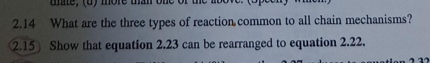 Solved We now turn to reactions that are second order | Chegg.com
