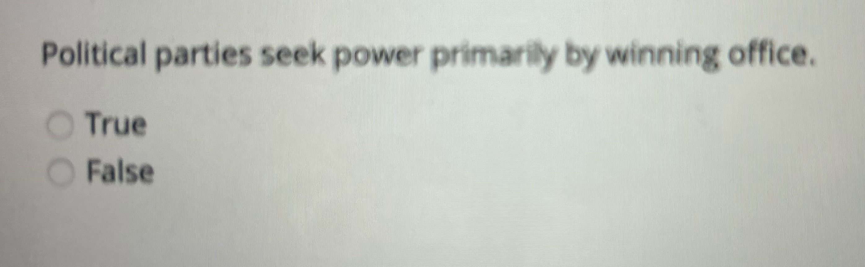 Solved Political parties seek power primarily by winning | Chegg.com