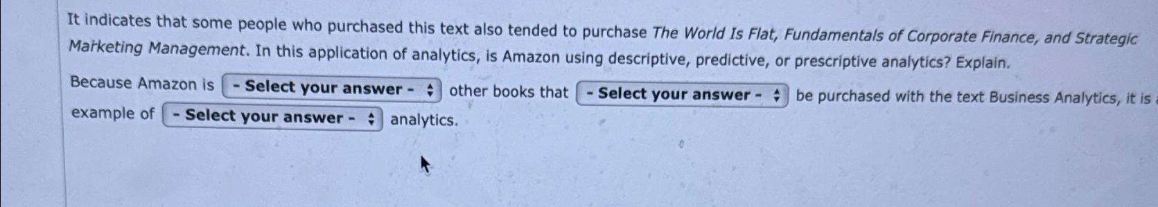 Solved It indicates that some people who purchased this text | Chegg.com