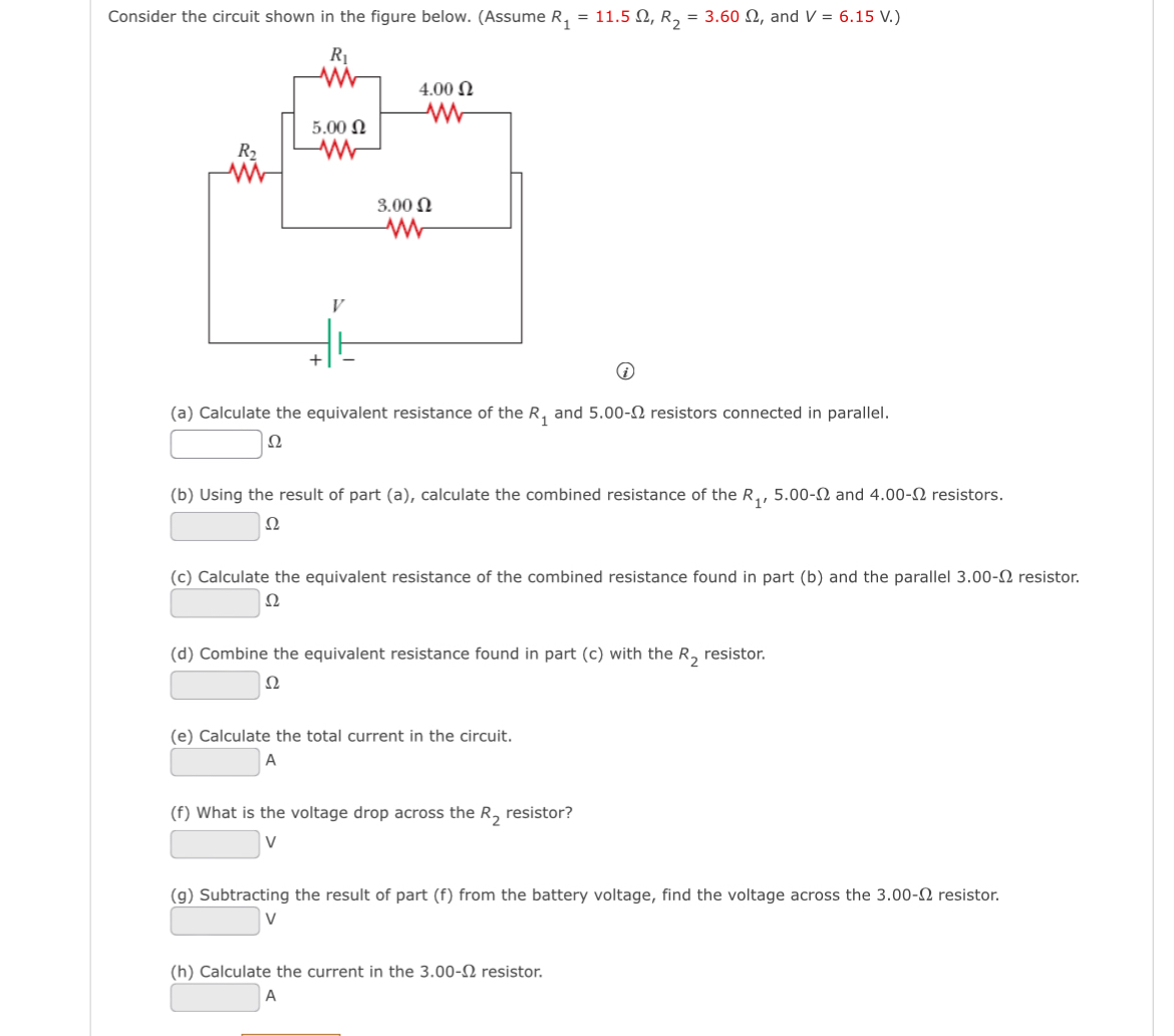 Solved Consider the circuit shown in the figure below. | Chegg.com