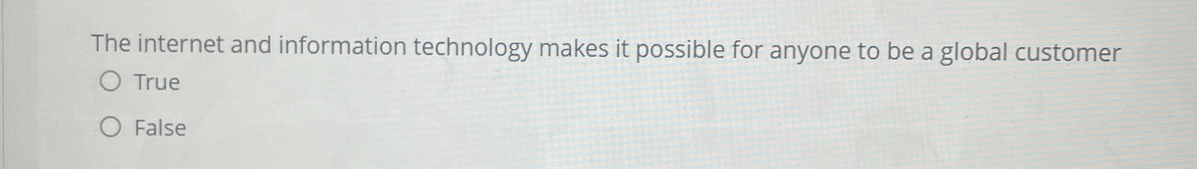 Solved The internet and information technology makes it | Chegg.com