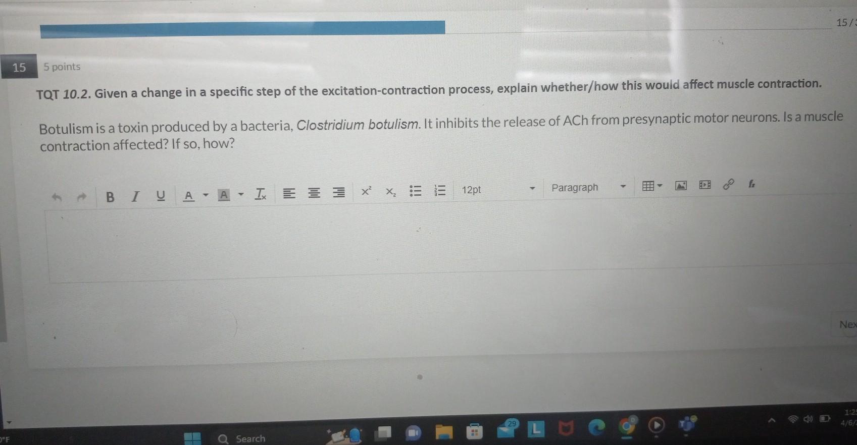 Solved TQT 10.2. Given a change in a specific step of the | Chegg.com