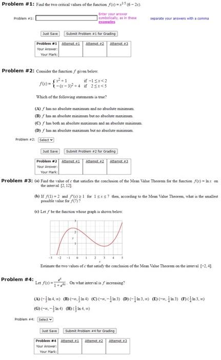 Problem #1: Find the two critical values of the | Chegg.com
