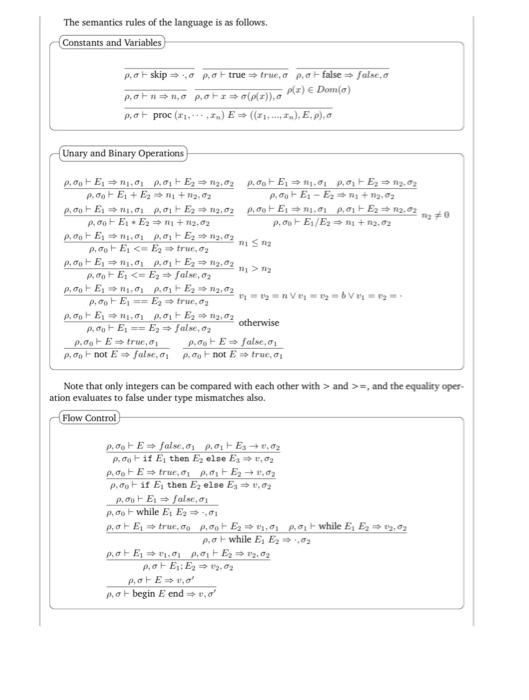 Solved Problem 1 ( 60 points) Implement an interpreter that | Chegg.com