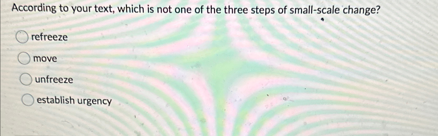 Solved According to your text, which is not one of the three | Chegg.com