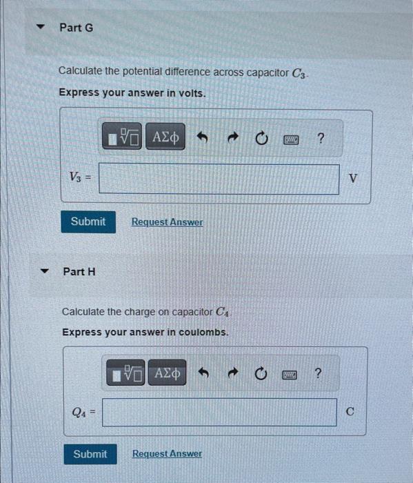 Solved In (Egure 1), C1=C5=8.6μF and C2=C3=C4=45μP. The | Chegg.com