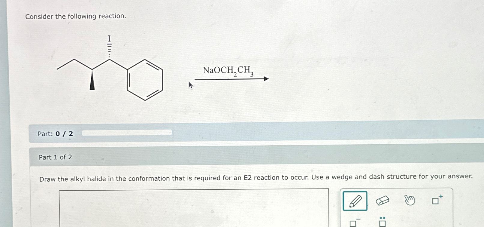 Solved Consider the following reaction.Part: 0 / 2Part 1 of | Chegg.com Solved Consider the following reaction.Part: 0 / 2Part 1 of | Chegg.com