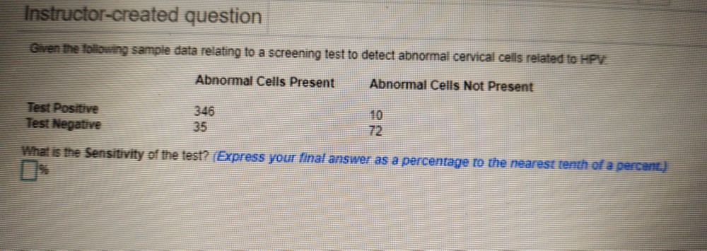 Solved Instructor-created question Given the following | Chegg.com