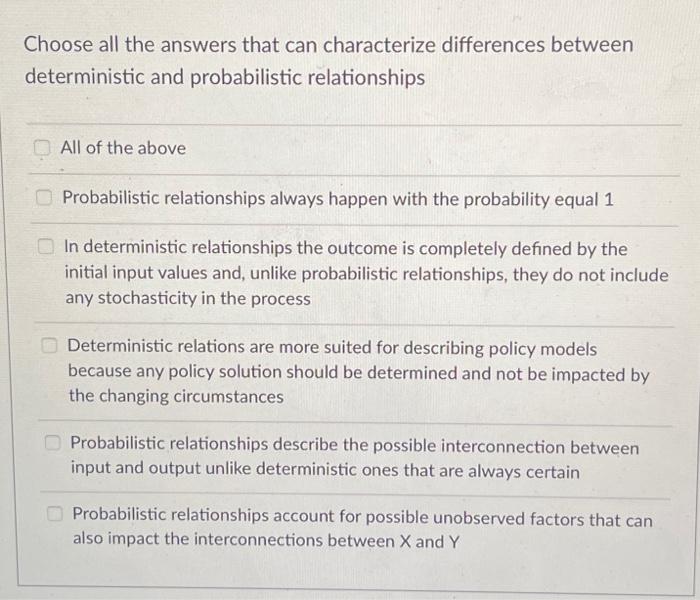 Choose all the answers that can characterize | Chegg.com Choose all the answers that can characterize | Chegg.com