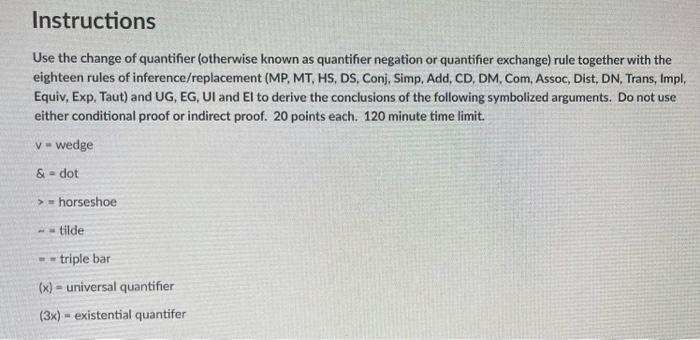 Solved Question 1 1. (x)(Wx > Sx) 2. (X)(Sx > Px)/(x)(Wx > | Chegg.com