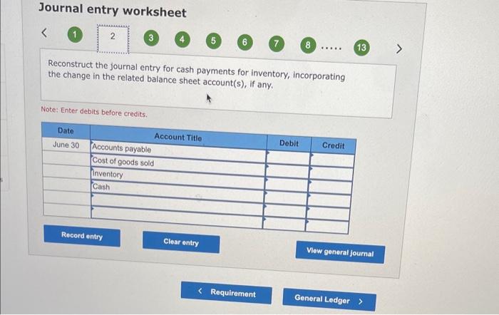 Solved GL1201 (Algo) - Based on Exercise 12-11 LO P2, P3, A1 | Chegg.com
