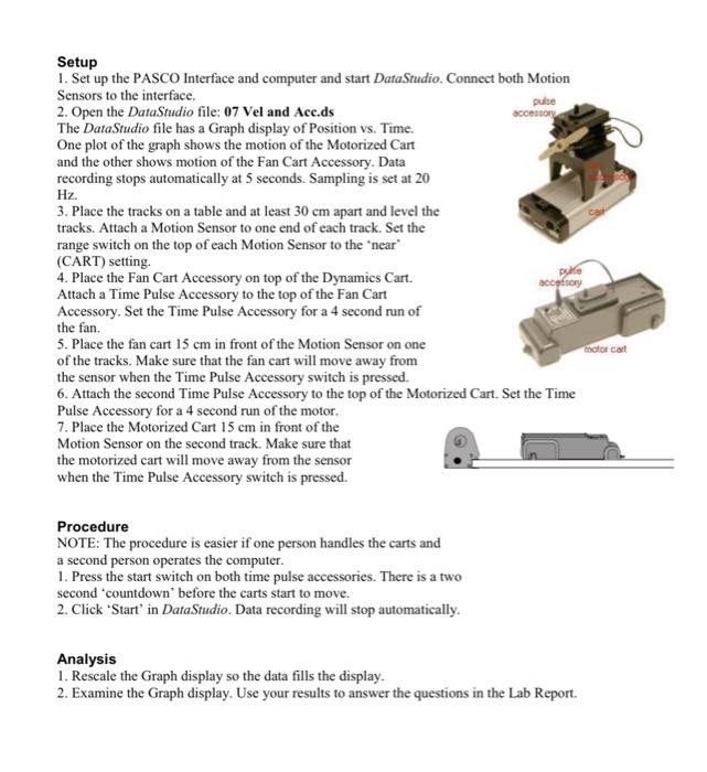 Solved Constant Velocity and Constant Acceleration (Motion | Chegg.com
