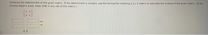 Solved Use row reduction to find the inverse of the given | Chegg.com